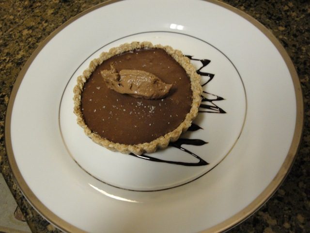 Raw chocolate tart filling - The Fitnessista