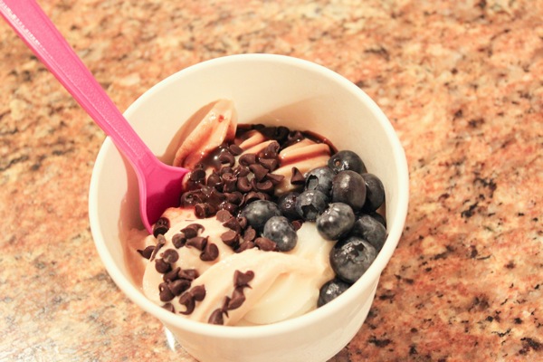 Froyo and a movie - The Fitnessista