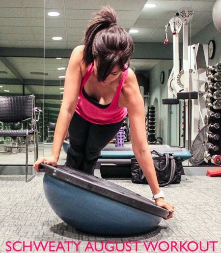 The leaf + Schweaty August Workout - The Fitnessista