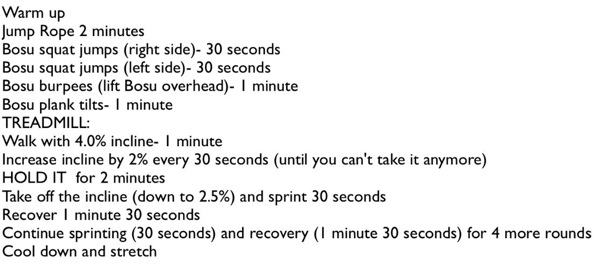 The leaf + Schweaty August Workout - The Fitnessista