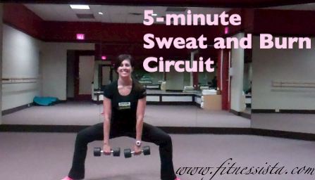 At-home Cardio and Weights Workout - The Fitnessista