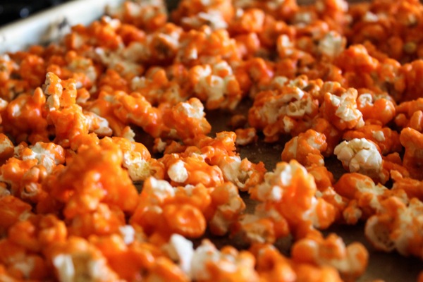 Homemade Candy Corn Popcorn Recipe - The Fitnessista