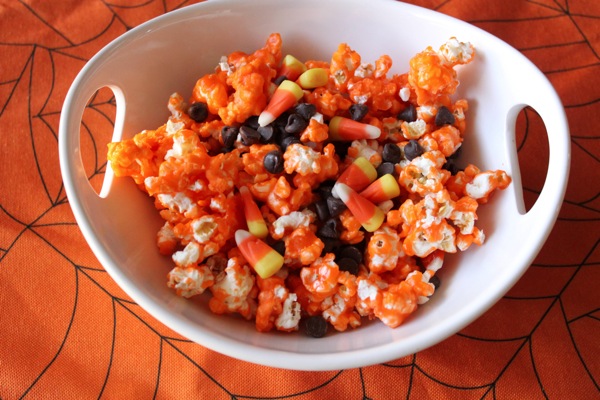 Homemade Candy Corn Popcorn Recipe - The Fitnessista