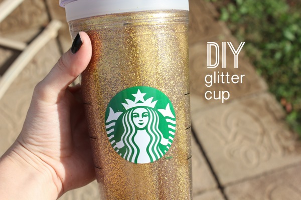 Meg: DIY Glitter Cup - The Fitnessista