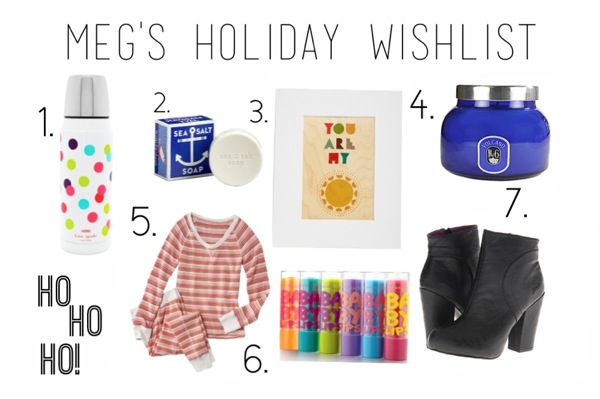 Meg: Holiday Wishlist - The Fitnessista