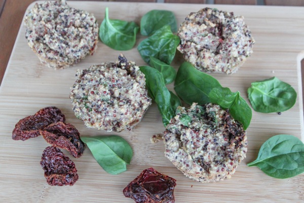 Savory Quinoa Muffins - The Fitnessista