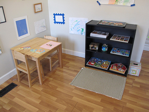 Learning at home + activity corner - The Fitnessista