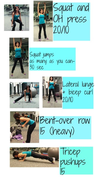 Winter Shape Up 2013: Week 4 Workout - The Fitnessista
