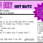 Upper body circuit workout - The Fitnessista