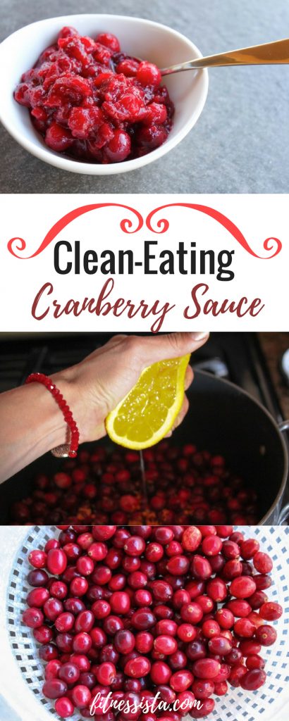 Healthier Cranberry Sauce for a Clean Thanksgiving