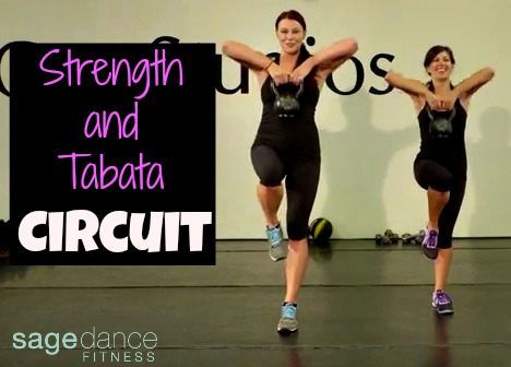 Tabata strength circuit {video} - The Fitnessista