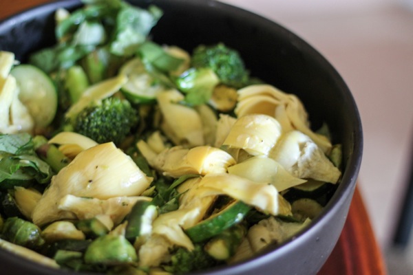 Post-vacation salad + all the things green - The Fitnessista