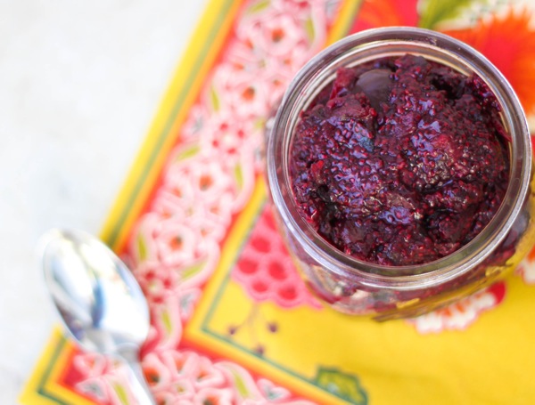 Chia Seed Jam - Berry Lemon Chia Jam - Fitnessista