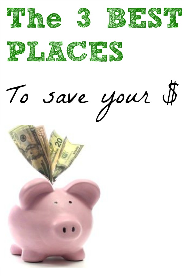 The 3 best places to save your money - The Fitnessista