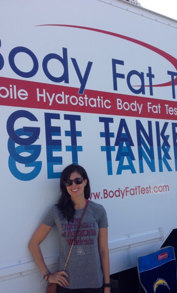 My First Hydrostatic Weighing Experience