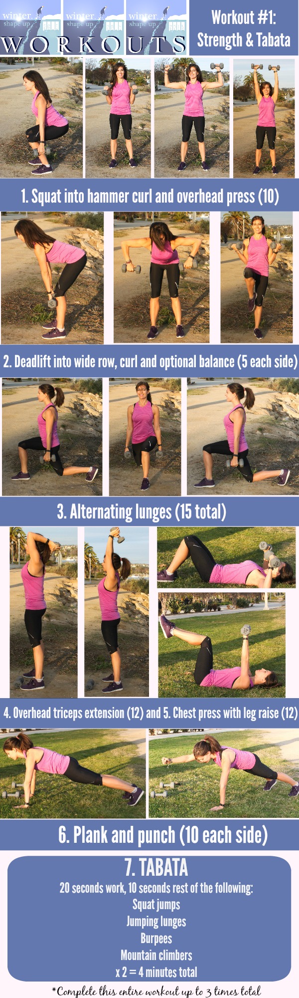 Workout #1 - The Fitnessista