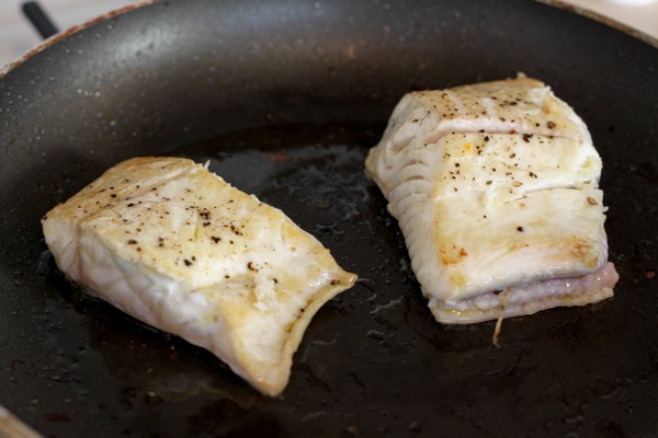 Seared Halibut with Romesco Sauce - The Fitnessista