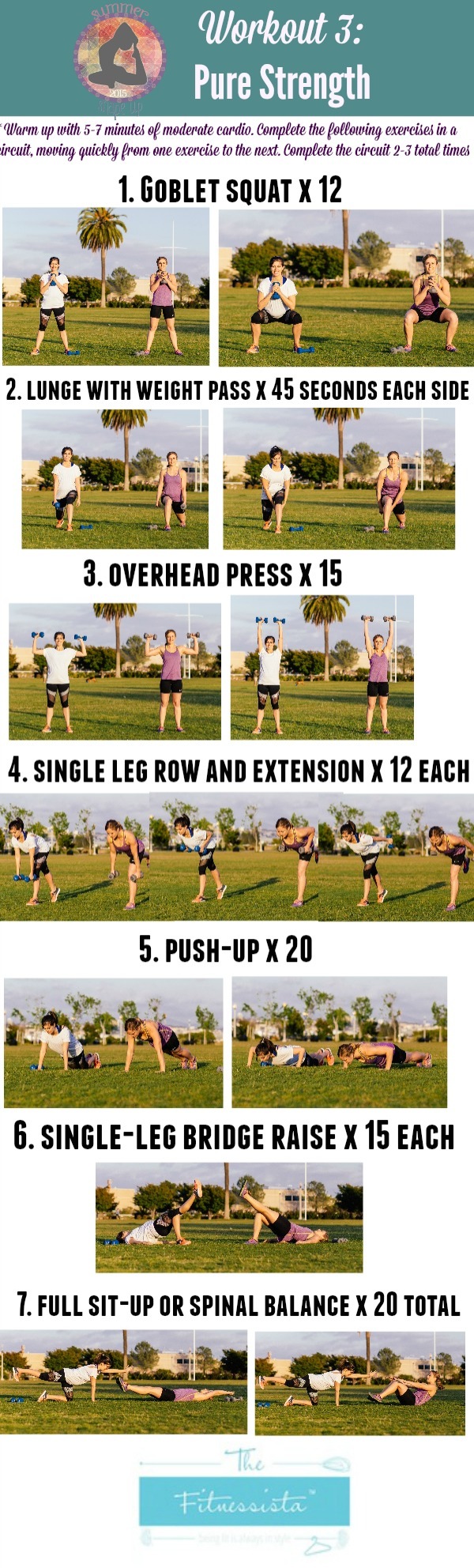 Summer Shape Up 2015: Workout #3 - The Fitnessista
