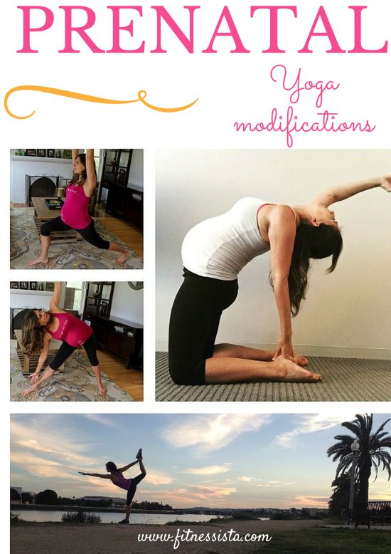 Prenatal yoga modifications - The Fitnessista