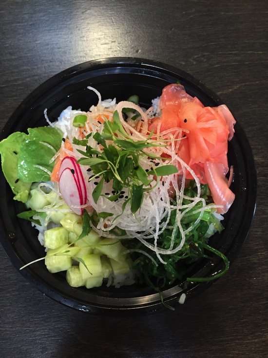 poke all day + weekend things - The Fitnessista