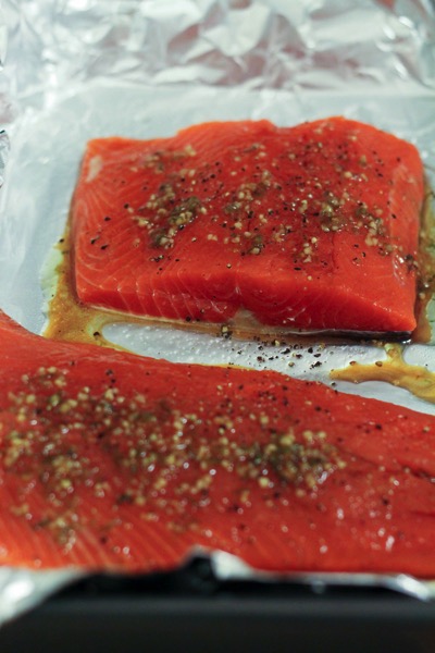 Garlic-Lime Salmon and Other Eats