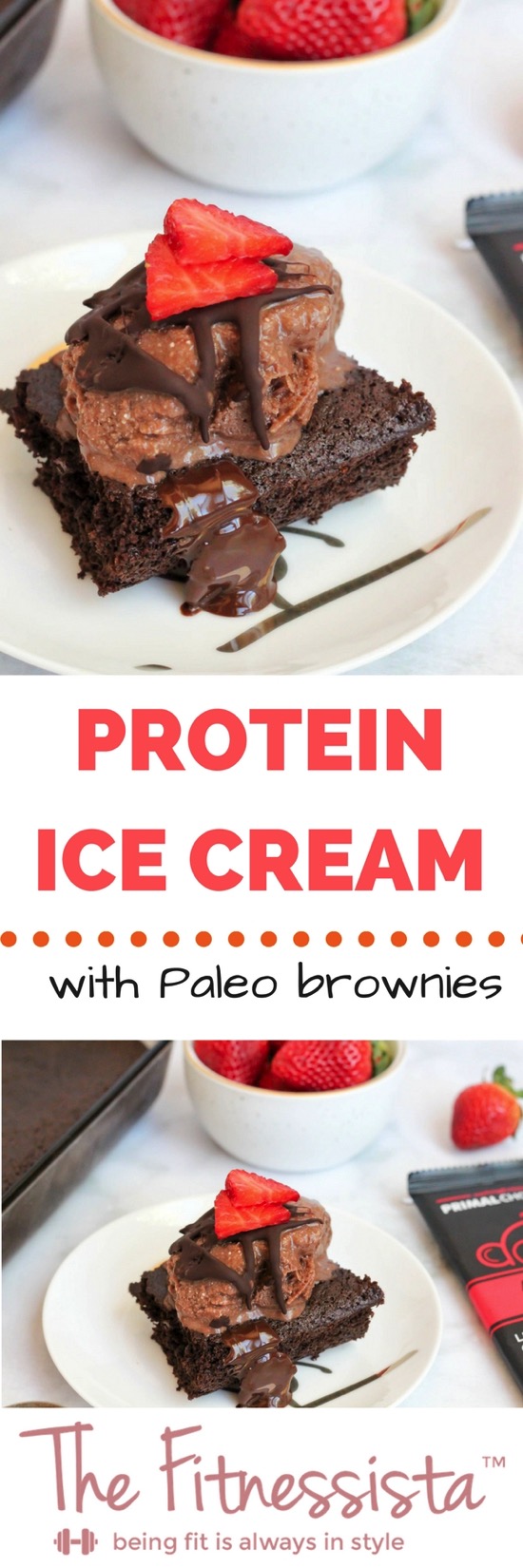 Healthy dairy-free protein ice cream - The Fitnessista