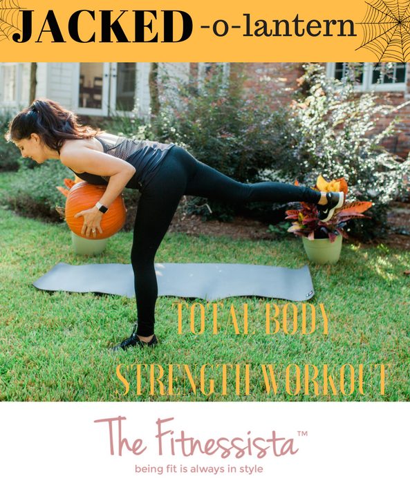 JACKED-o-Lantern Total Body Strength Pumpkin Workout! - The Fitnessista