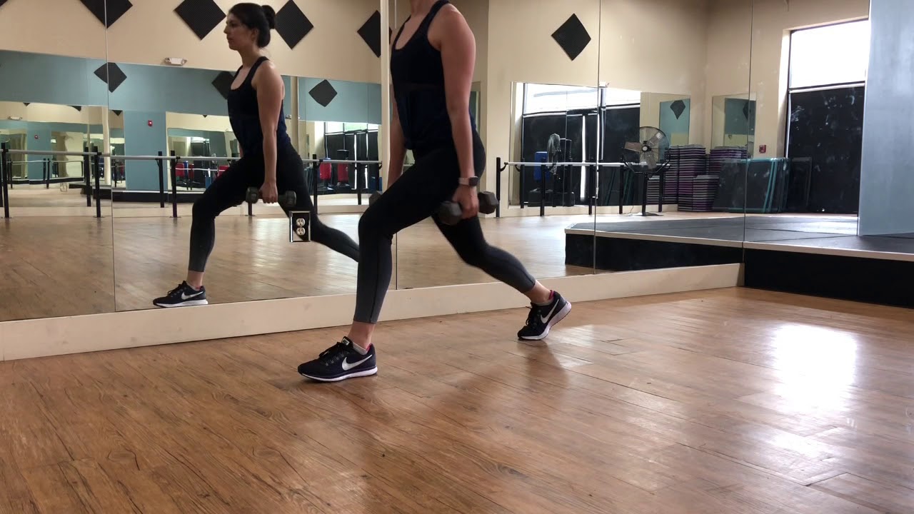 Lunge and Lunge Variations How-To Video and Form Cues - The Fitnessista