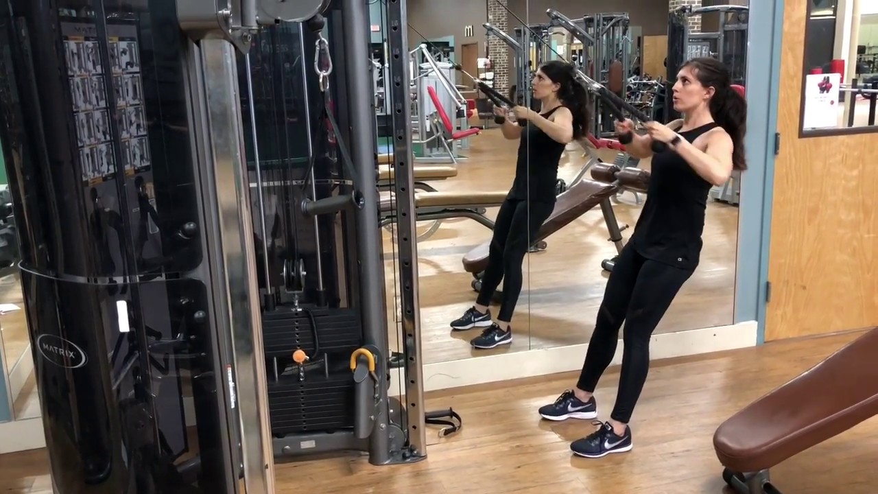 V-Rope Pullback How-to with Video and Form Cue - The Fitnessista