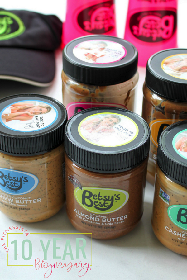 Blogiversary giveaway #4: Betsy's Best - The Fitnessista