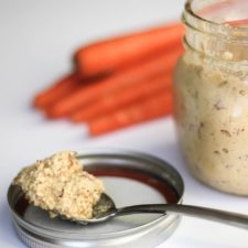 Spicy Almond Dip - The Fitnessista