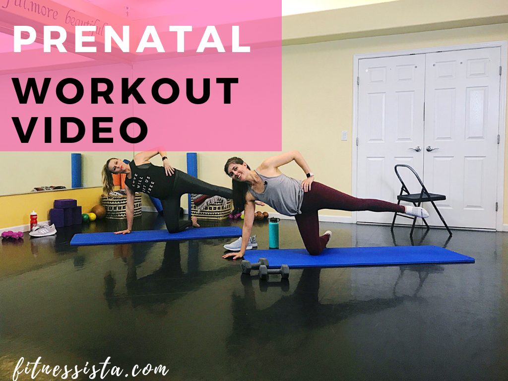 Pregnancy exercises (+ a prenatal workout video) - The Fitnessista