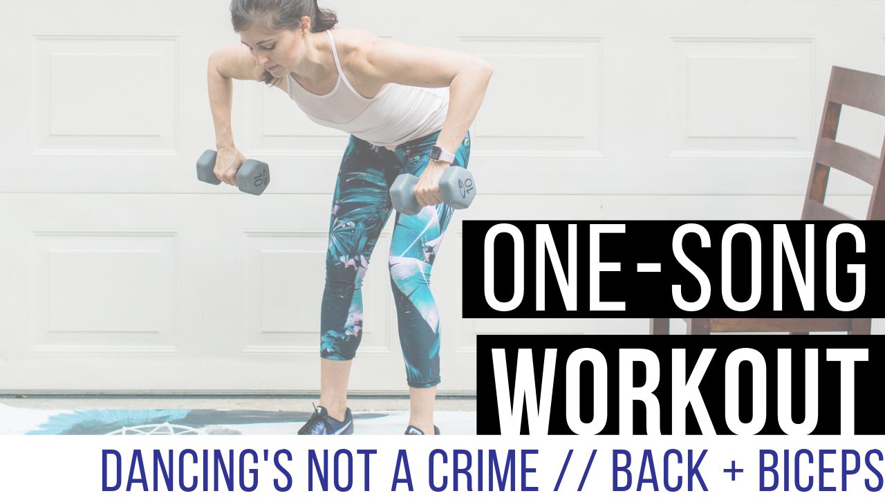 One-song workout: "Dancing's Not a Crime" (Back and Biceps) - The ...