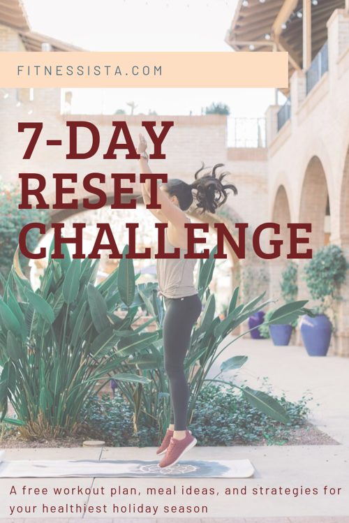 7-day reset signup! - The Fitnessista