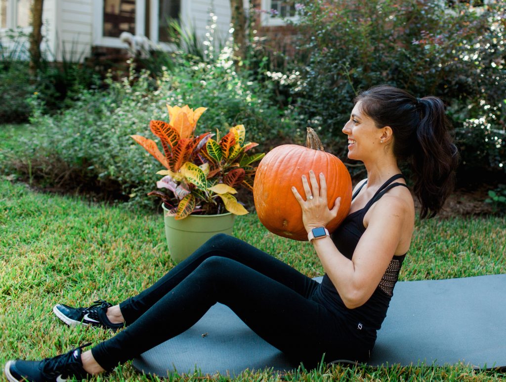 JACKED-o-Lantern Total Body Strength Pumpkin Workout! - The Fitnessista