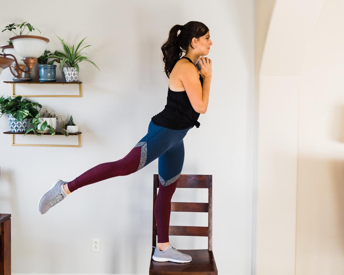 Total body chair workout - The Fitnessista