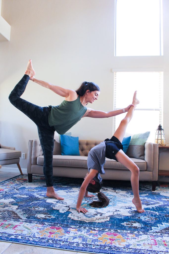 Working out with kids at home - The Fitnessista