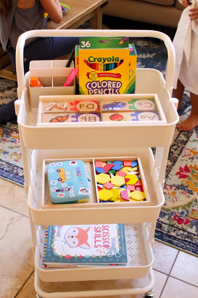 Preschool Learning Cart - The Fitnessista