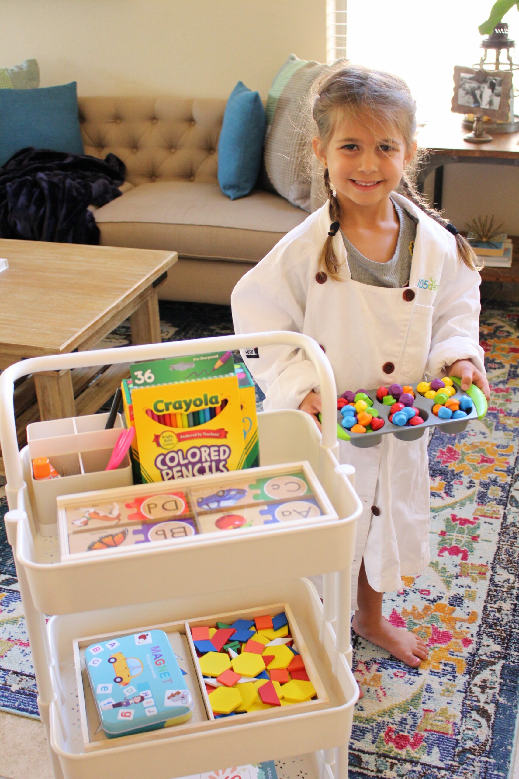 Preschool Learning Cart - The Fitnessista