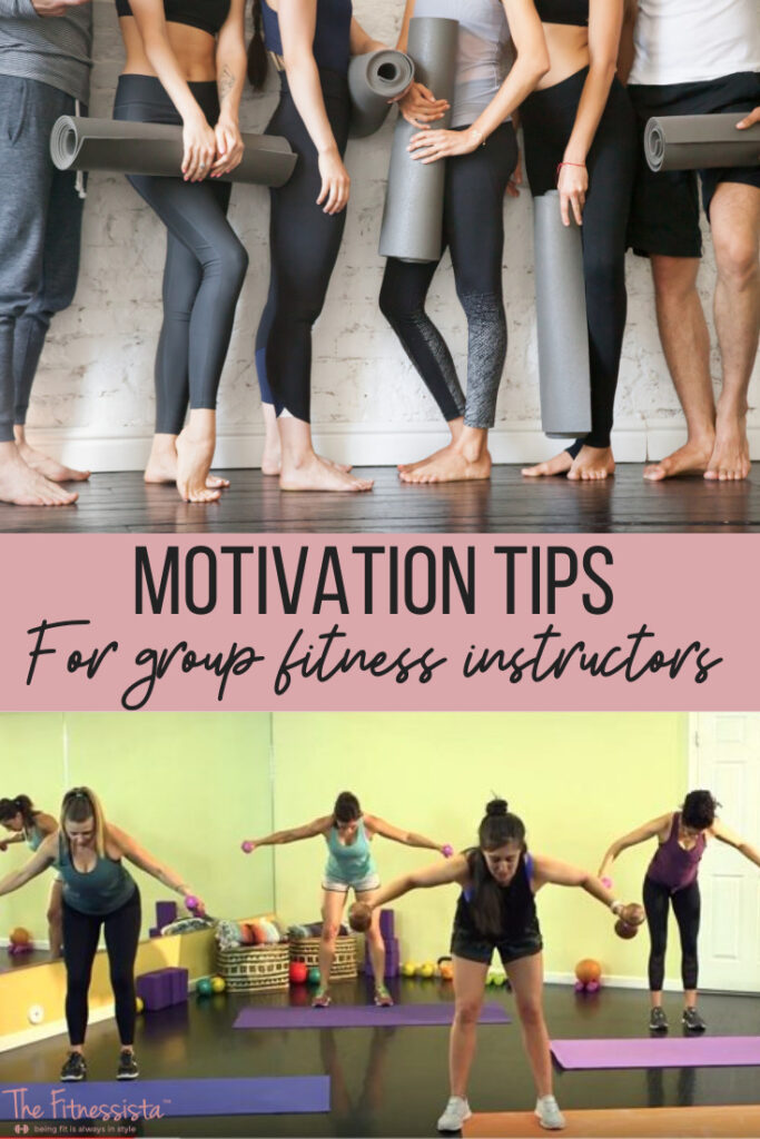 Motivation tips for group fitness instructors - The Fitnessista