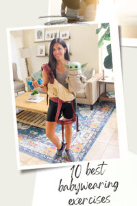 Best Babywearing Exercises - The Fitnessista
