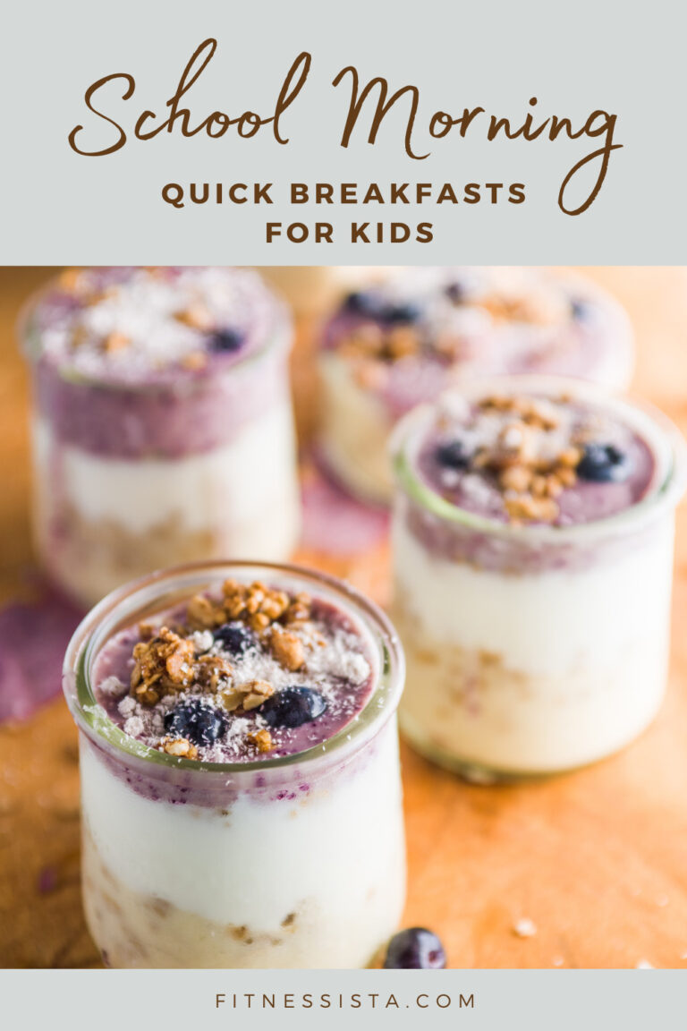 School morning breakfasts for kids - The Fitnessista