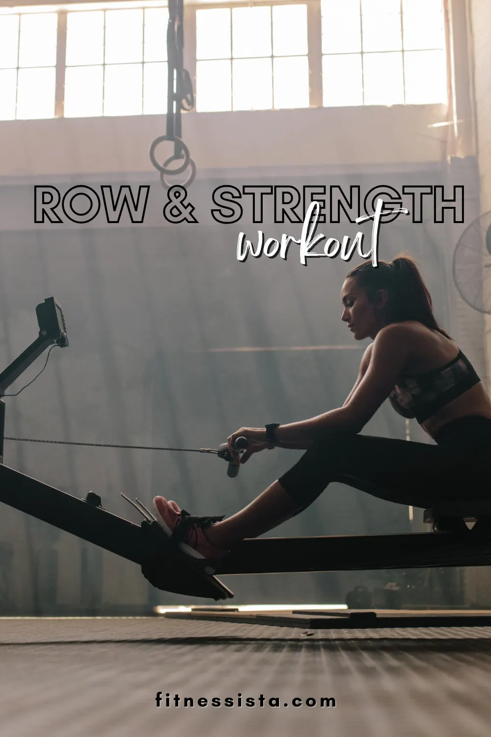 Row and strength combo workout (+ video tutorial) - The Fitnessista