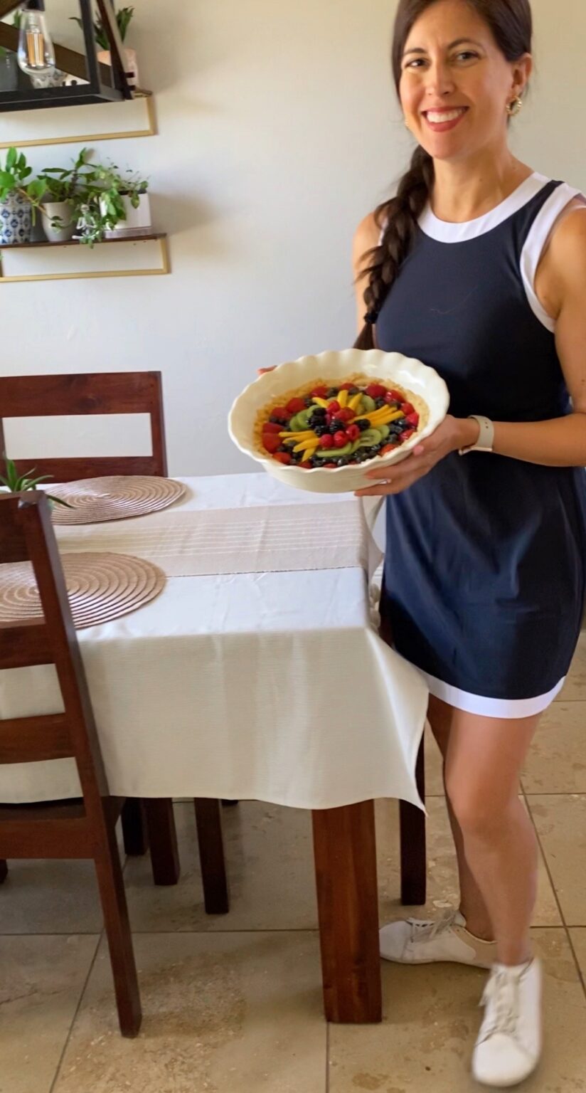 Gluten-Free Lemon Cookie Fruit Tart Recipe - The Fitnessista