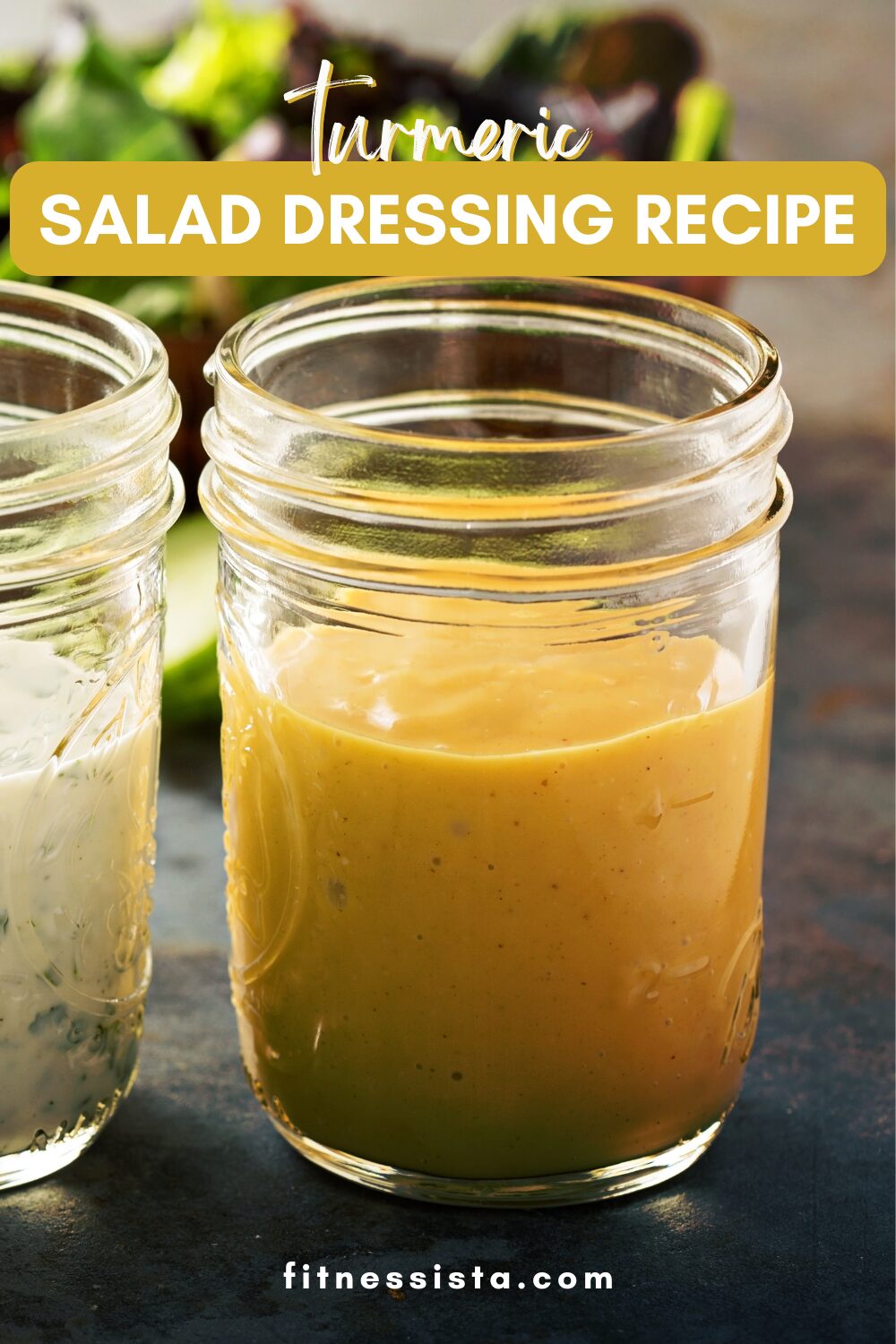 Turmeric Salad Dressing - The Fitnessista